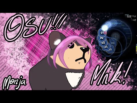 [MnK] average osu! trying to get better at the game - YouTube
