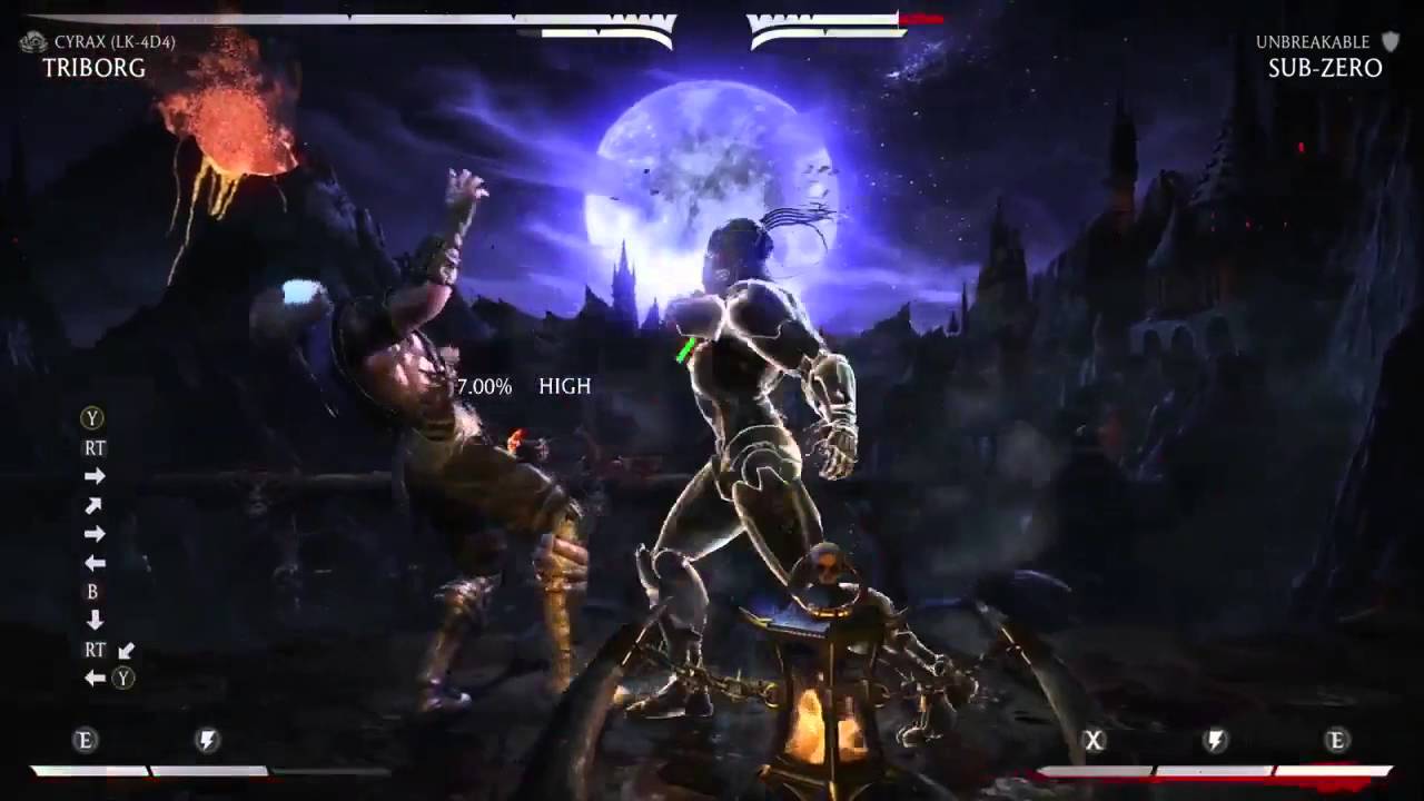Mortal Kombat X Triborg Gameplay Cyrax - YouTube