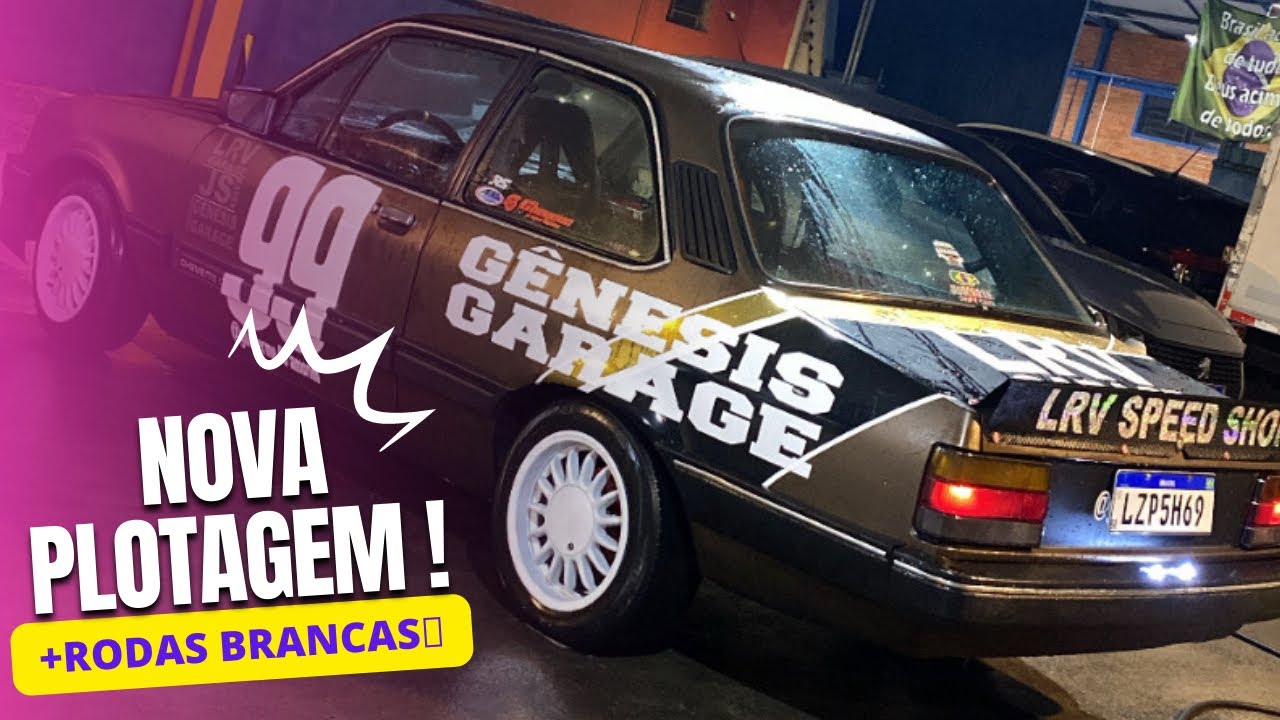 NOVA PLOTAGEM DO CHEVETTE DE DRIFT - @guilherme99amorim - YouTube