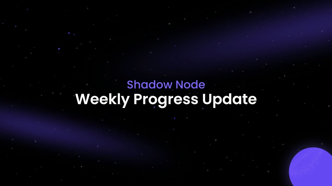 Weekly Update & Exciting Announcements for Shadow Node | $SVPN - YouTube