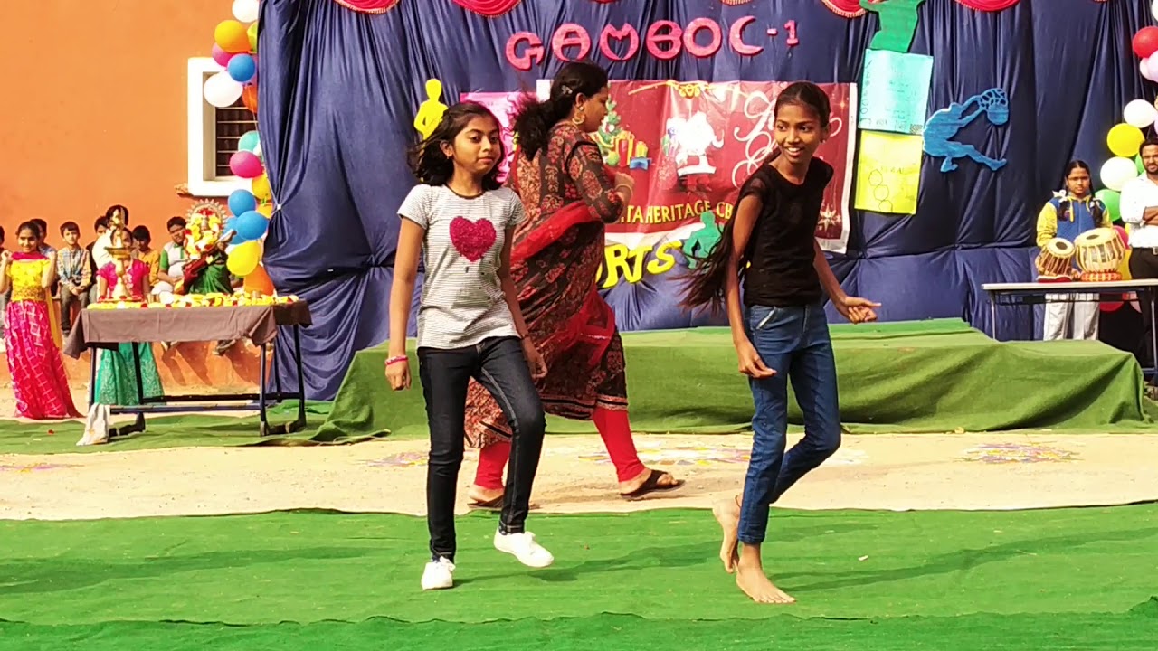 Dance by Paramita CBSE Grade 6 kids @ Gambol 1 - YouTube