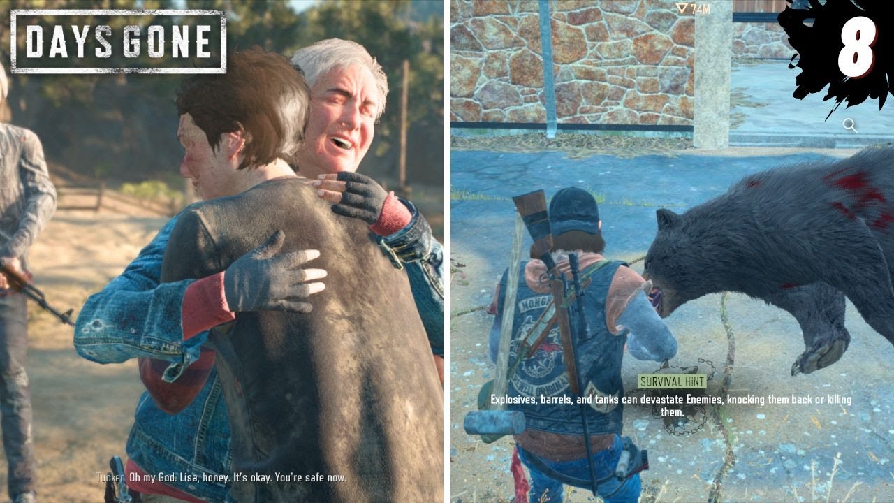 Days Gone Walkthrough | You're Safe Now | Part 8 Hd. - YouTube