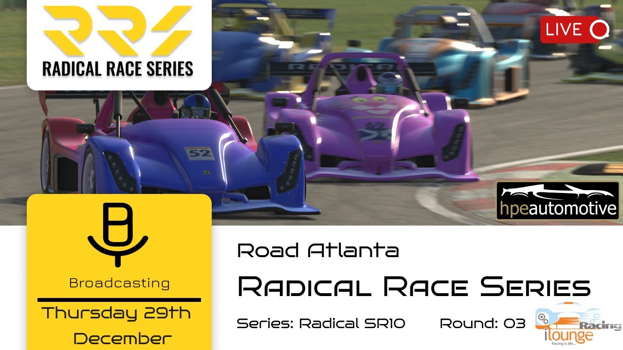 Radical Race Series 22 -23 Season 1 Live @ Road Atlanta - YouTube