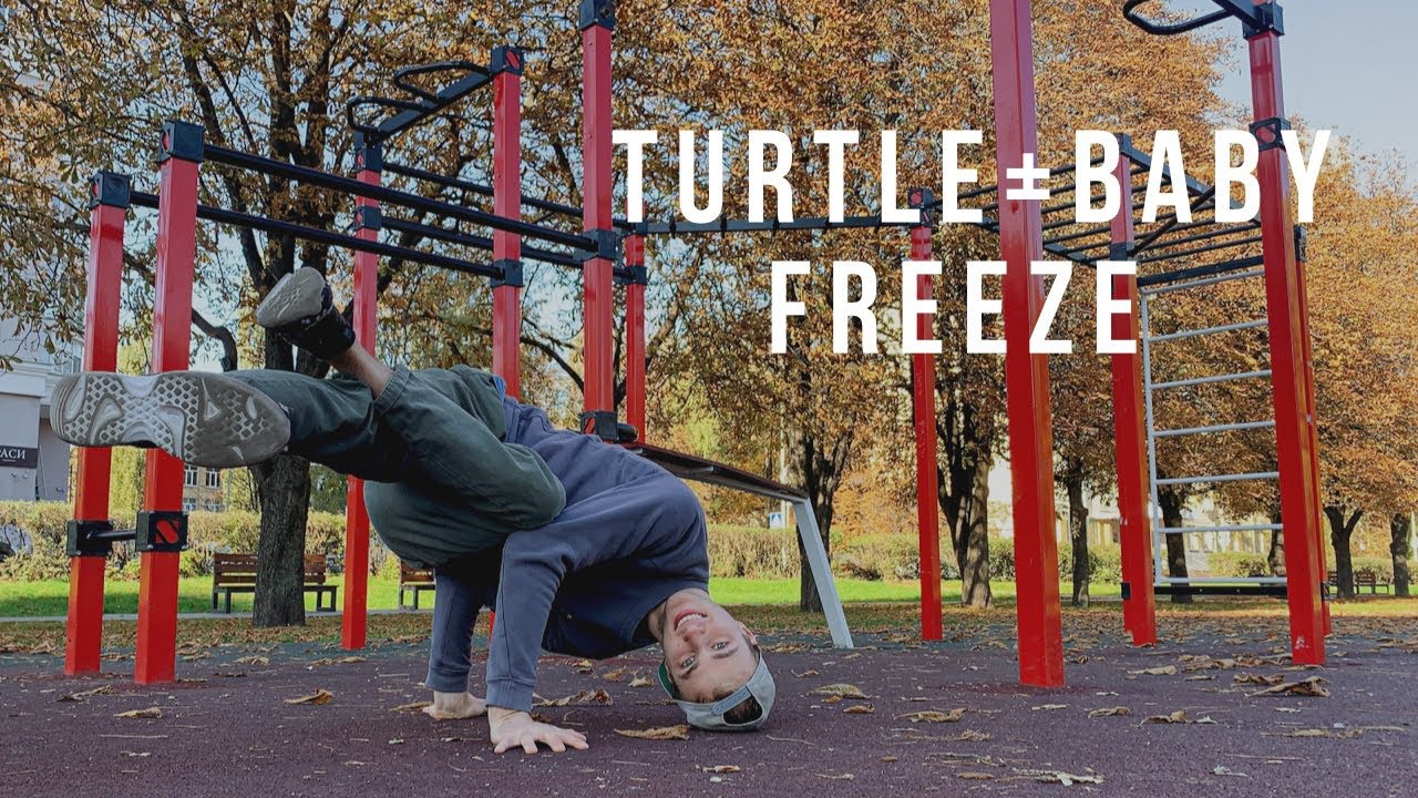 Break dance tutorial | Transition Turtle to Baby freeze - YouTube