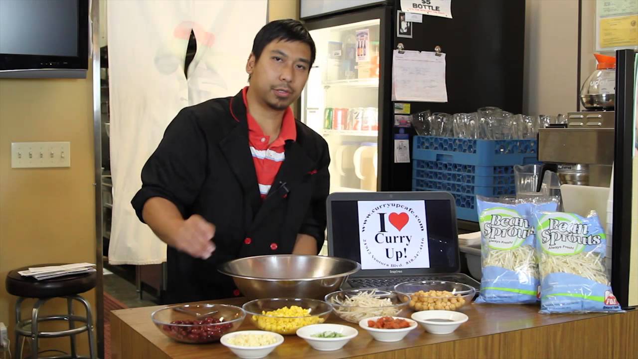 Chef Wongie Cooking Tutorial Asian Fusion Mexican Bean Salad with Fuji ...