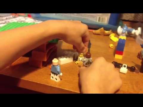 David and Goliath Legos part 1 - YouTube