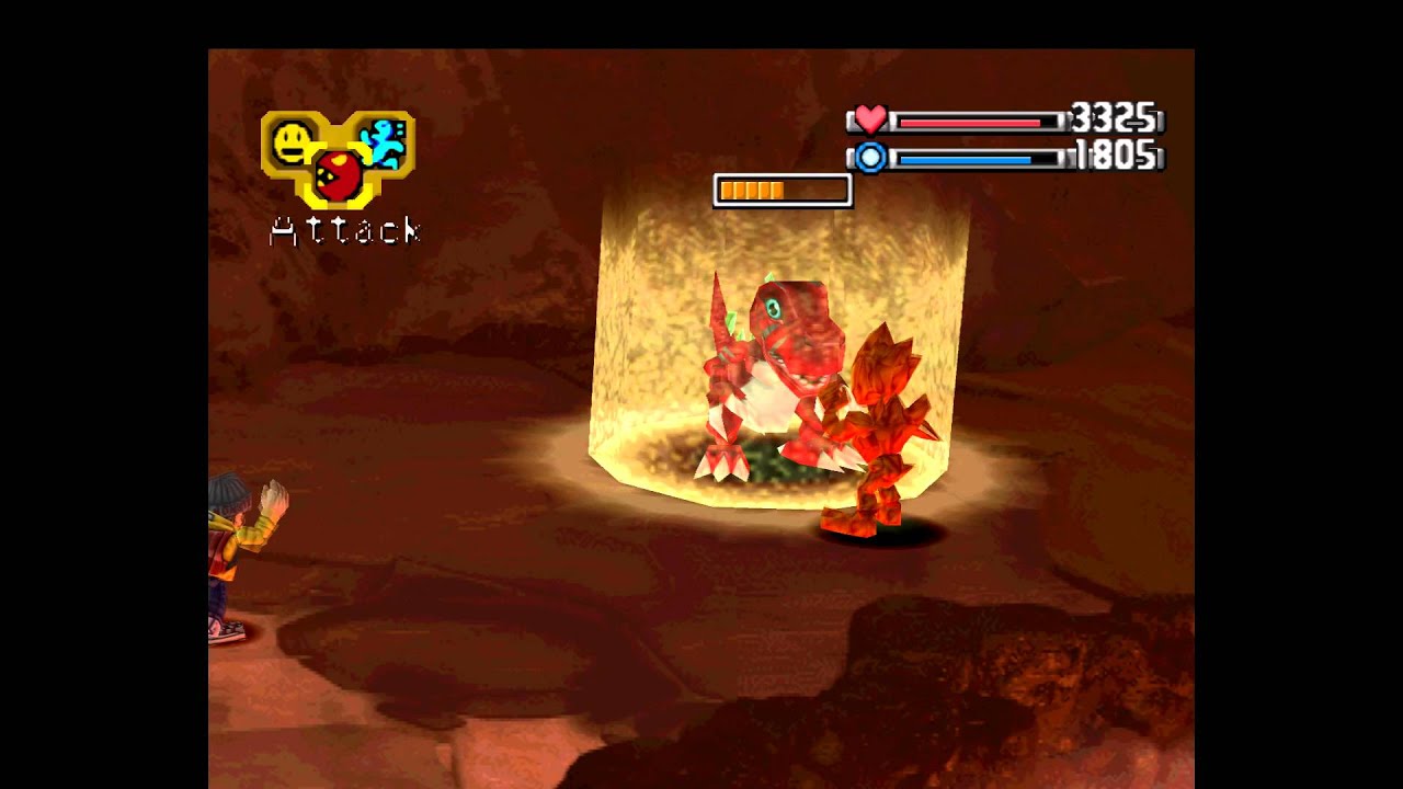 Digimon World - Getting Meramon to the City 1080p - YouTube