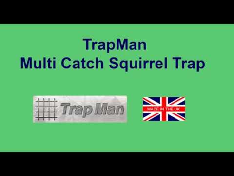 TrapMan Multi Catch Squirrel Trap - YouTube