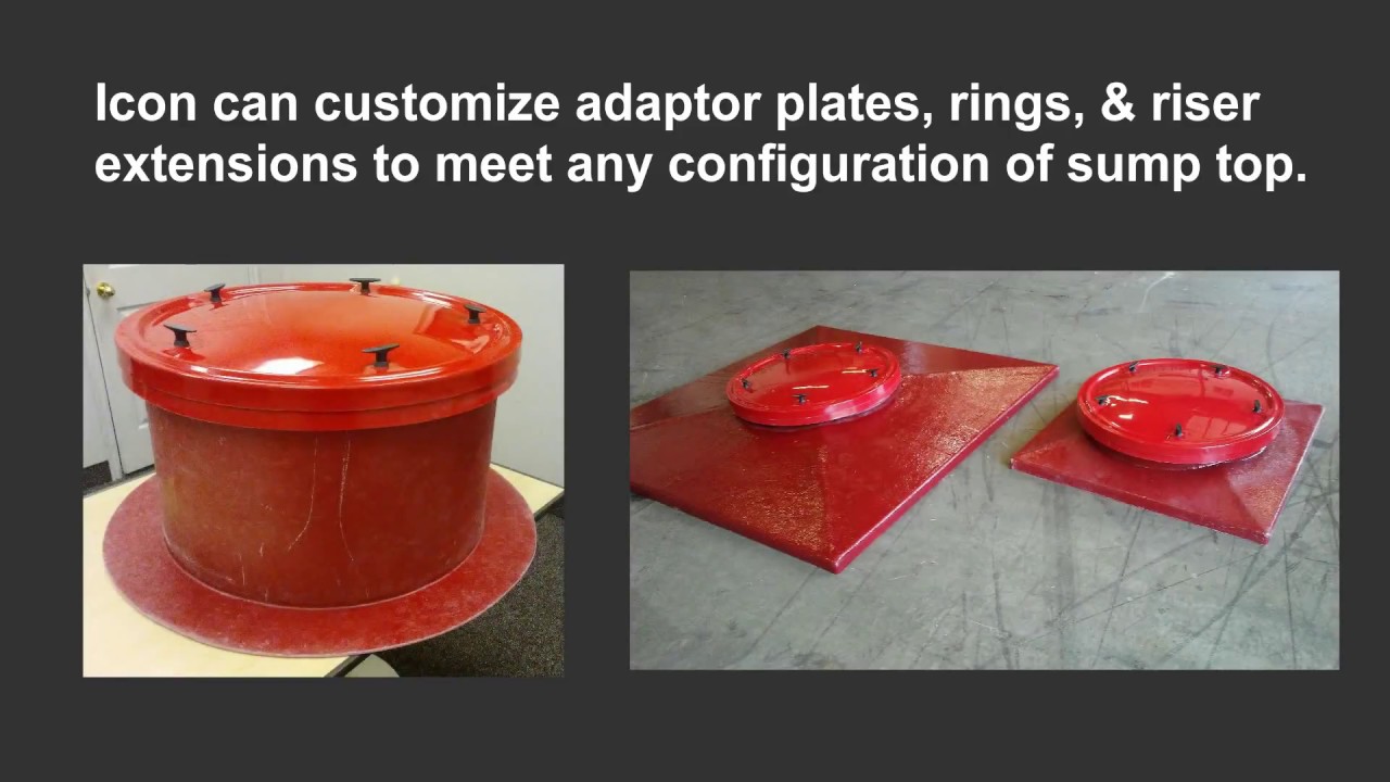 Icon EasyFit Retrofit Watertight Sump Lid - YouTube