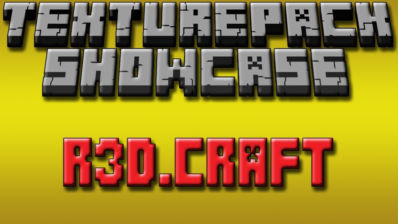 Texture Pack Review - R3D.CRAFT - YouTube