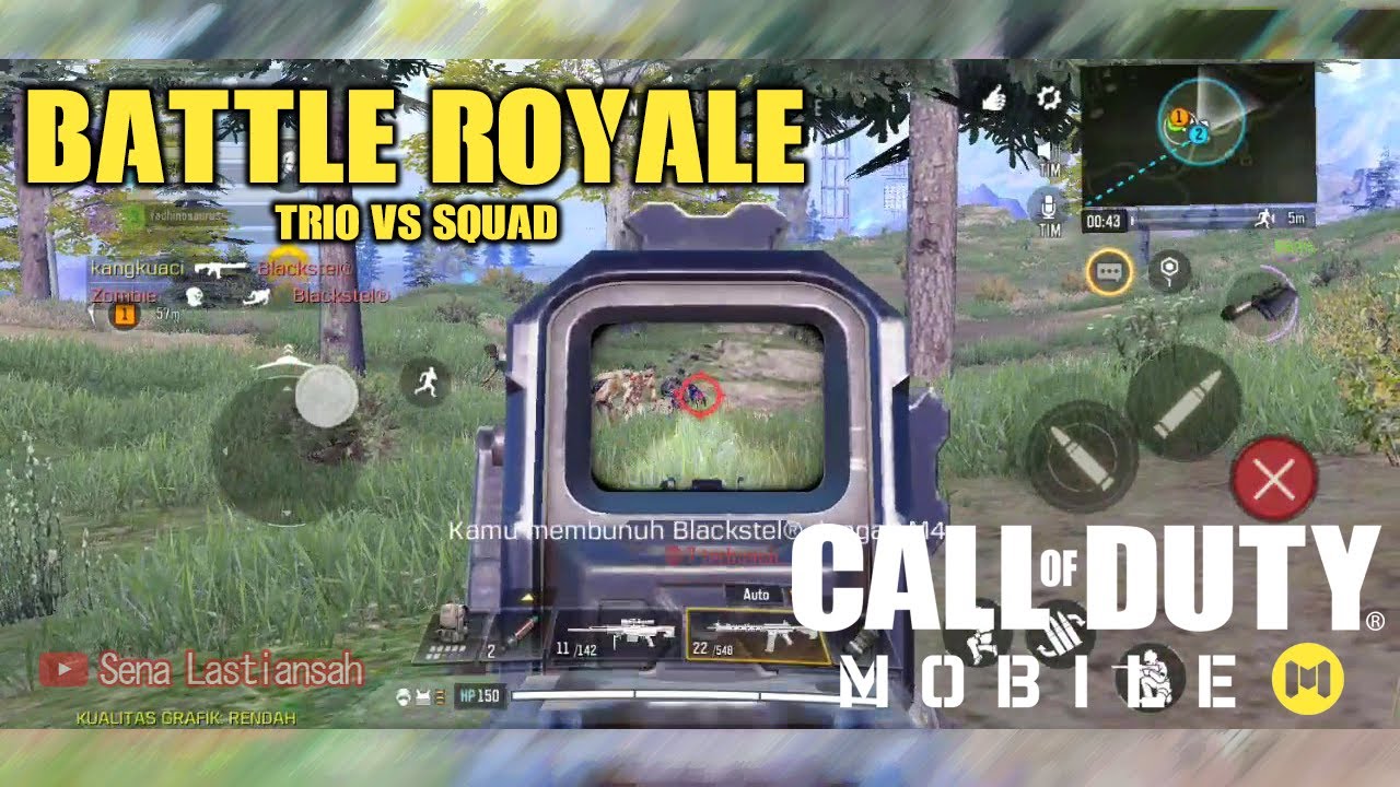 Mabar CODM Trio VS Squad - Call of Duty Mobile Indonesia - YouTube