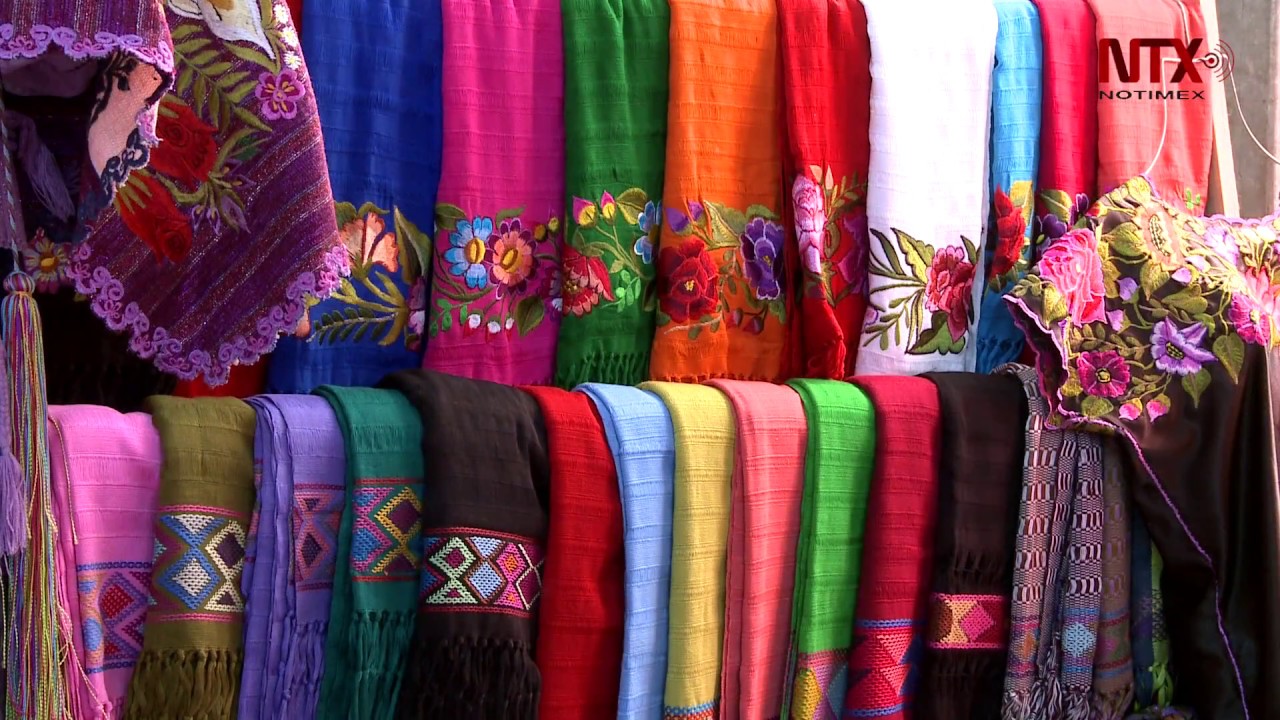 Feria "Tápame con tu rebozo", oportunidad para artesanos - YouTube