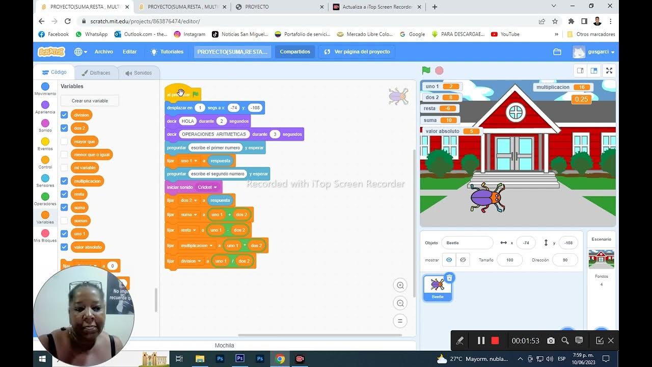Proyecto de Scratch - YouTube