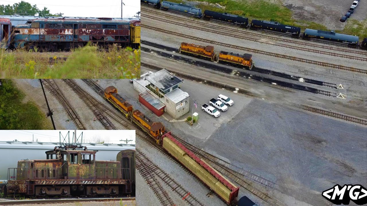 Railroad Relics and Shortline Yard Work - YouTube