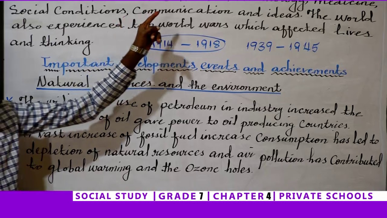 DAY 6 SOCIAL GRADE 7 CHAPTER 4 - YouTube