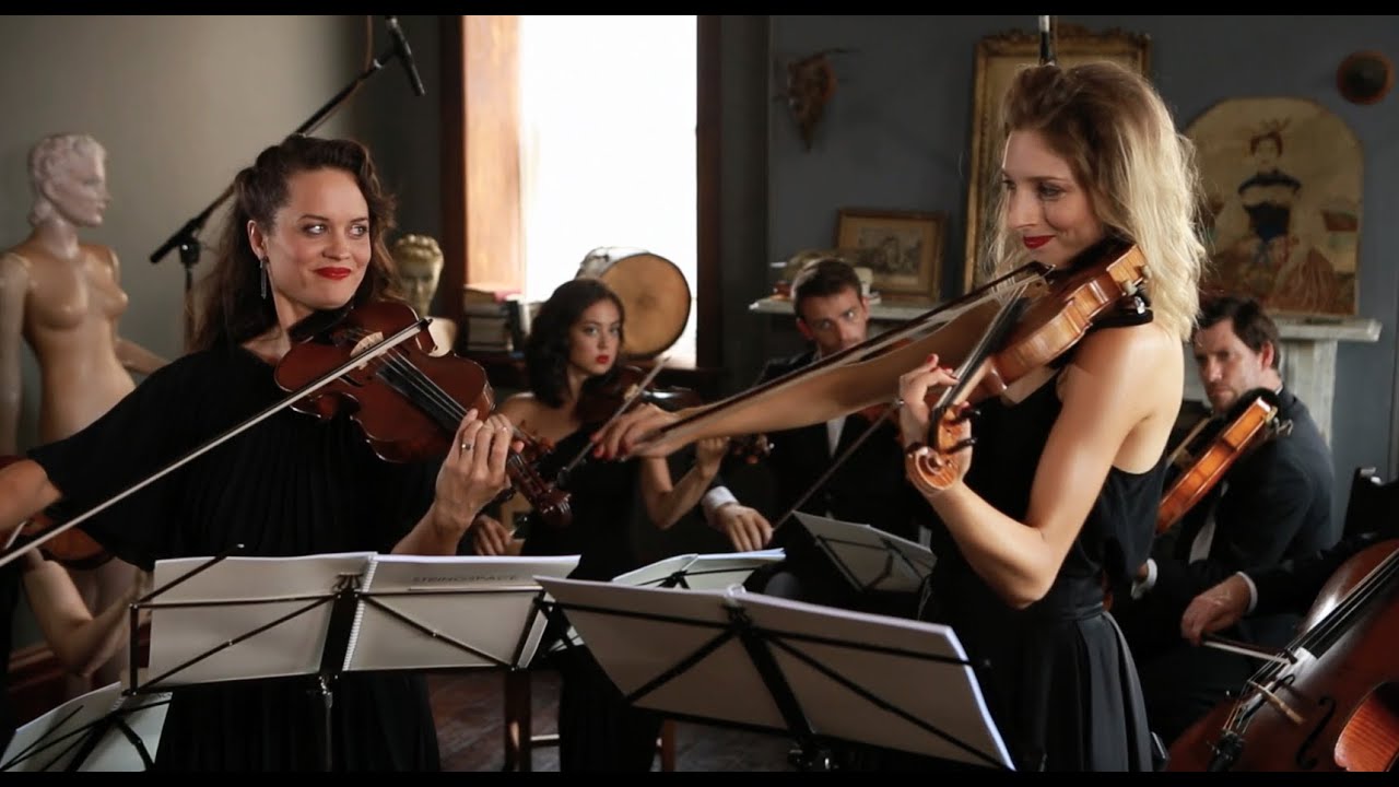 Bach: Double Violin Concerto - 2nd mvmt - Stringspace Orchestra - YouTube