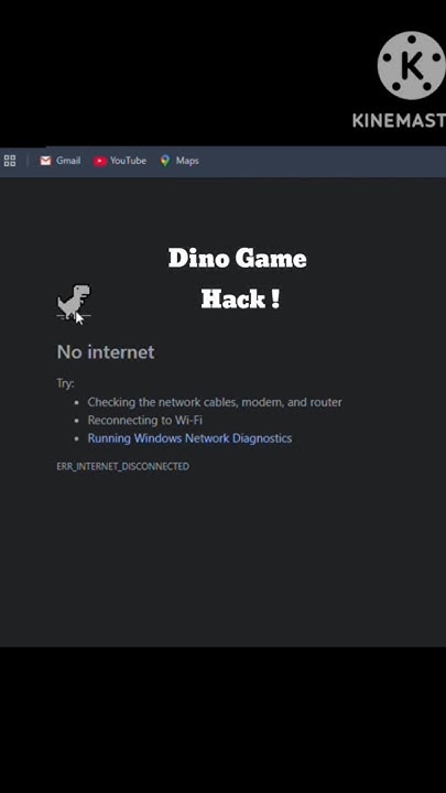 Dino Game Hack! #coding #dinogame #hack #shorts #short #program - YouTube
