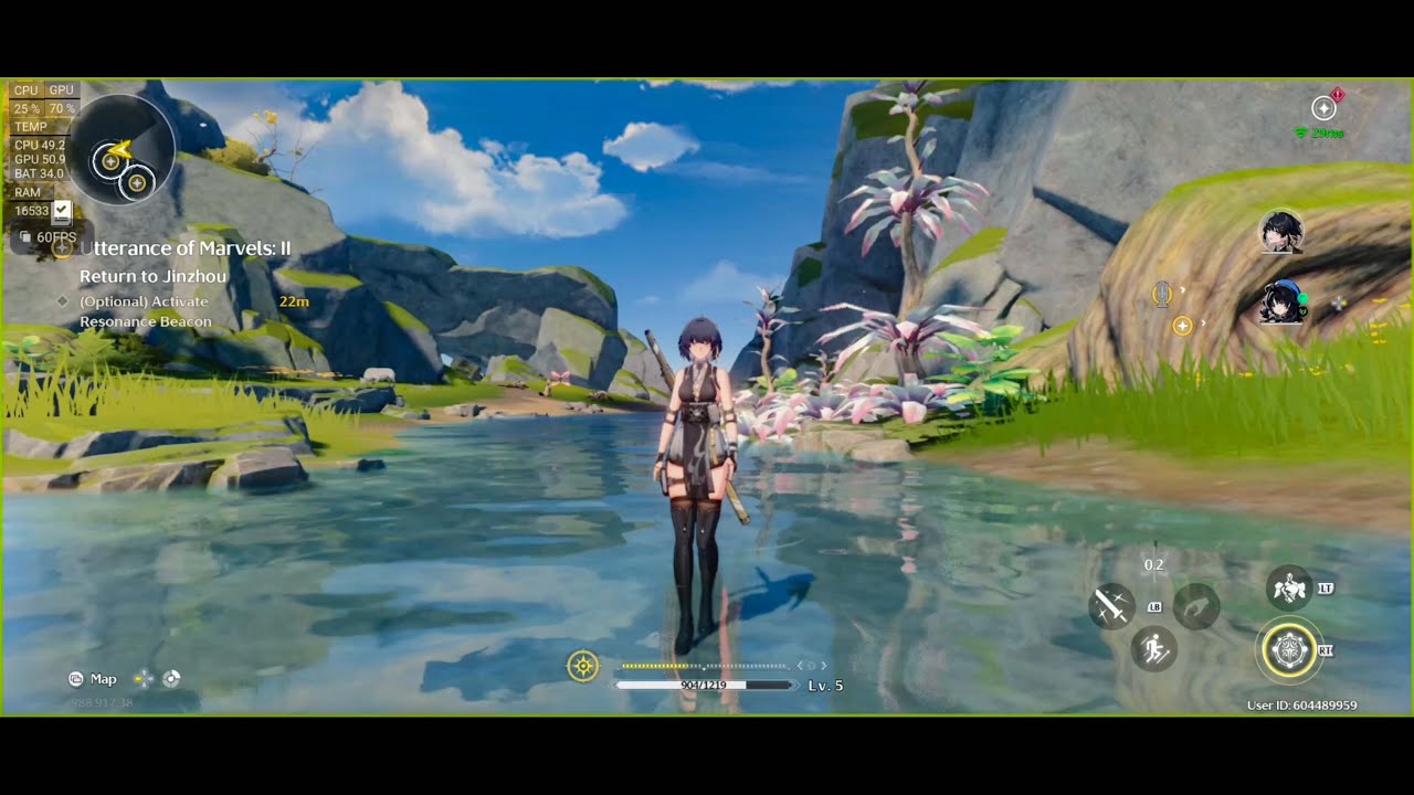 Wuthering Waves Android Gameplay / Red Magic 10 Pro+ / SD8 Elite / Max ...