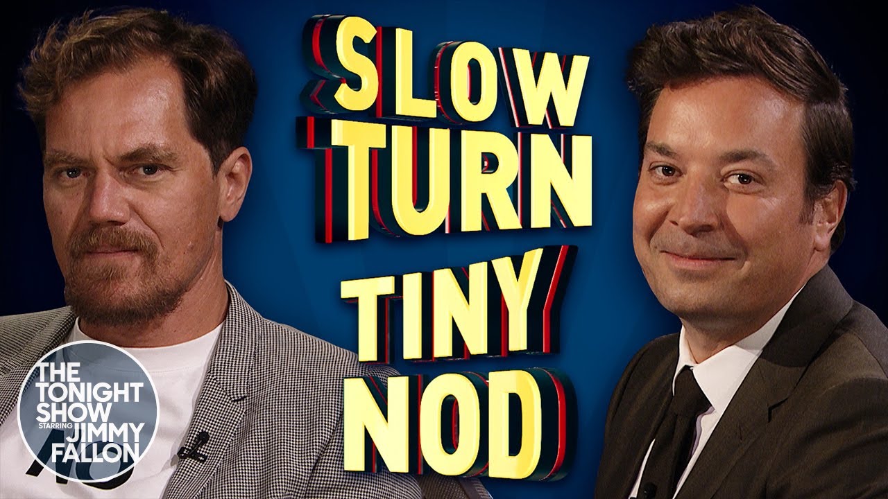 Slow Turn, Tiny Nod with Michael Shannon | The Tonight Show Starring ...