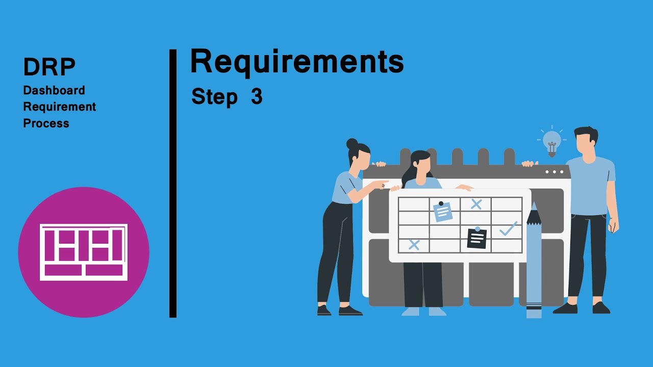 Dashboard Requirement Process | Step 3 Requirement - YouTube