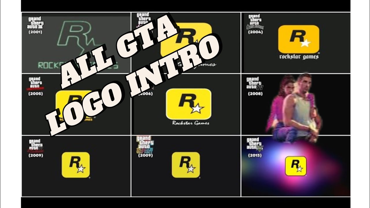 ALL GTA GAMES ROCKSTAR LOGO INTRO|#rockstargames - YouTube