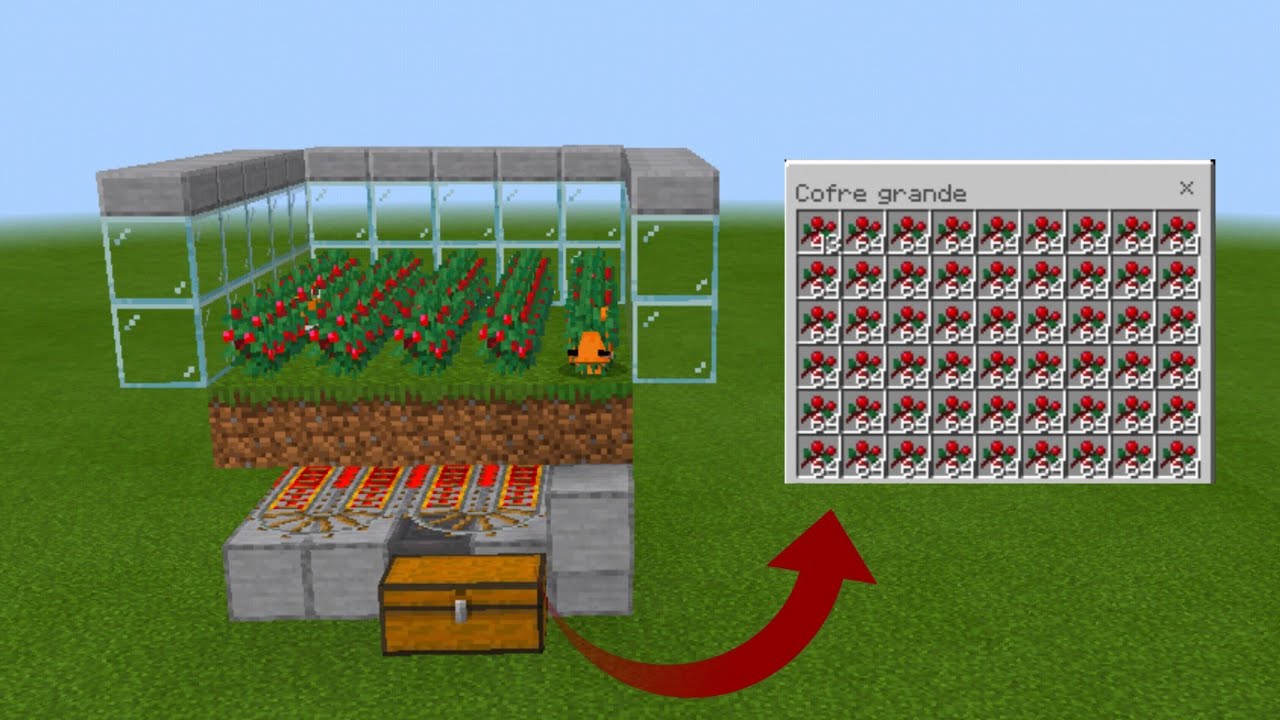 Granja de Bayas Dulces automática Minecraft Bedrock 1.17 ( fácil y ...