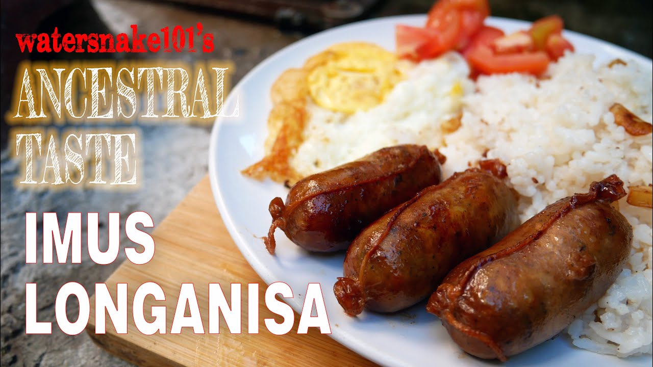 Ancestral Taste Ep.1 : Philippine Breakfast "Imus Longanisa" │Water ...