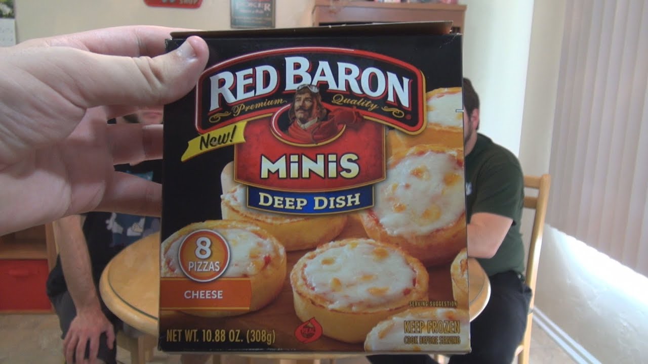 WE Shorts - Red Baron Minis Deep Dish Cheese Pizzas - YouTube