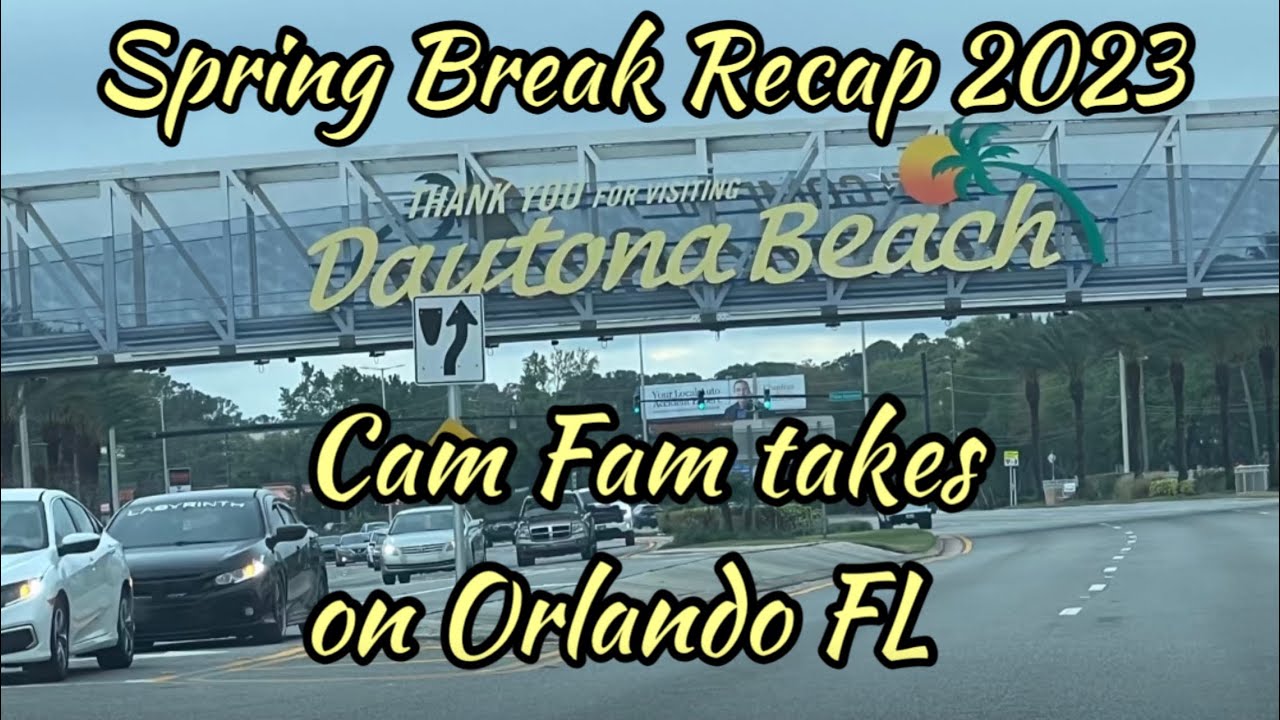 Spring Break Recap 2023: Cam Fam Takes On Florida - YouTube