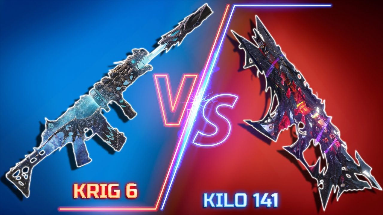 MYTHIC KRIG 6 ICE DRAKE VS MYTHIC KILO 141 DEMONSONG COD MOBILE - YouTube