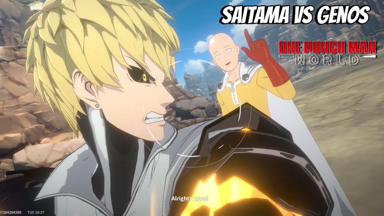 Saitama vs Genos | One Punch Man World | Android IOS | Gameplay - YouTube
