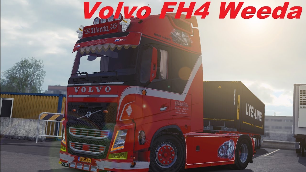 EuroTruckSimulator 2 - Volvo FH4 Weeda DOWNLOAD - YouTube