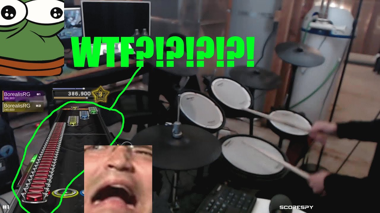 How well would I do on THE MOST IMPOSSIBLE SONG EVER on drums if I ...