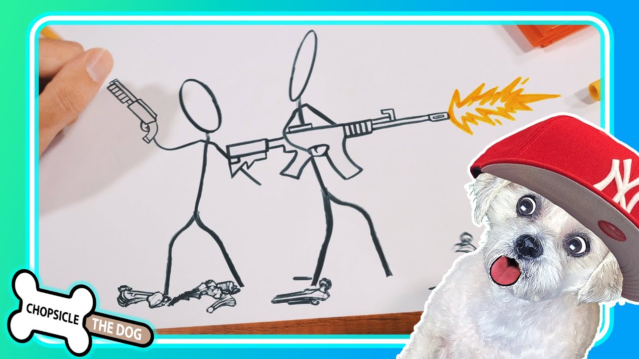 Stick Figure War! Hilarious Stickman Animation Reaction by ...