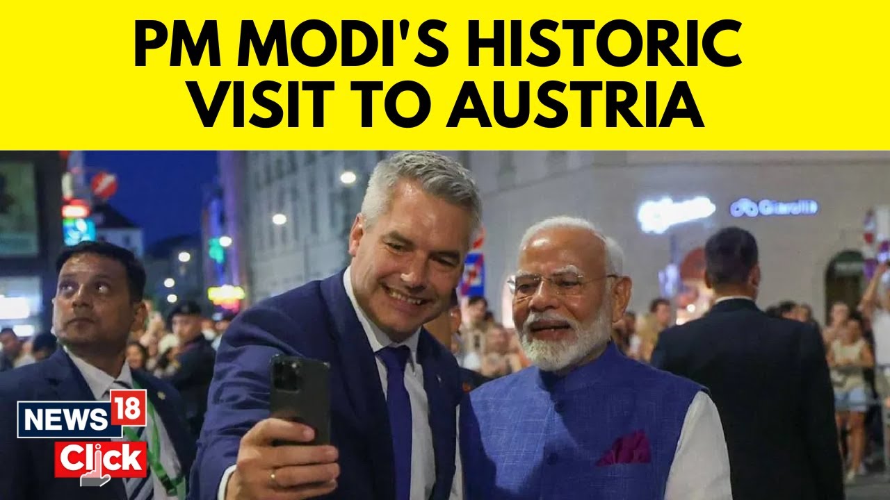 PM Modi In Austria | PM Modi Arrived In Austria From Moscow On A Two ...