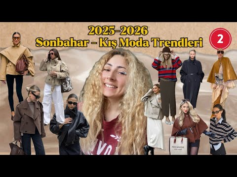 29-2025-2026 Sonbahar/Kış Moda Trendleri #2 Ceket & Panço Kombinleri | Fashion Trends FW 2025-2026 