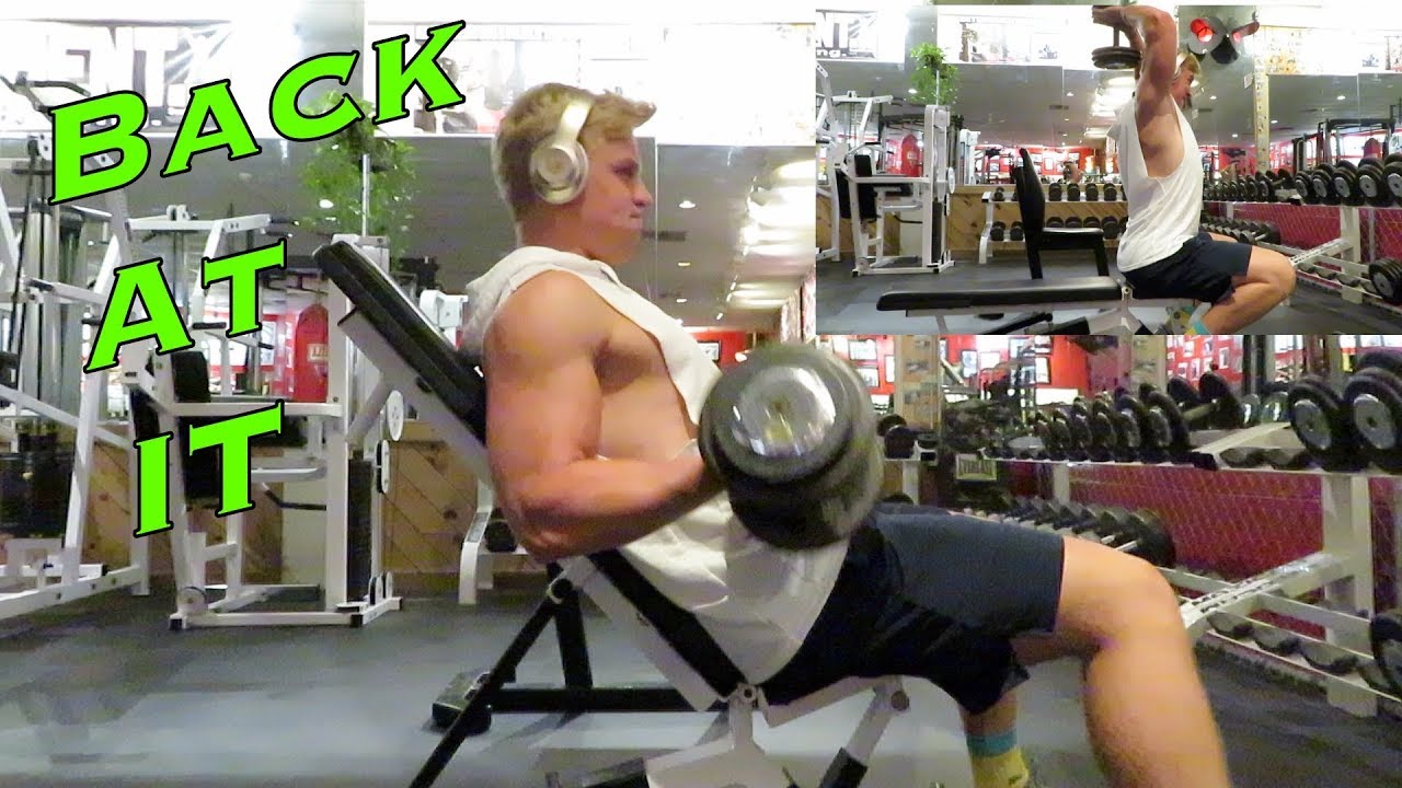 ARM DAY ANNIHILATION | 18 Year Old Bodybuilder Larson Ford - YouTube
