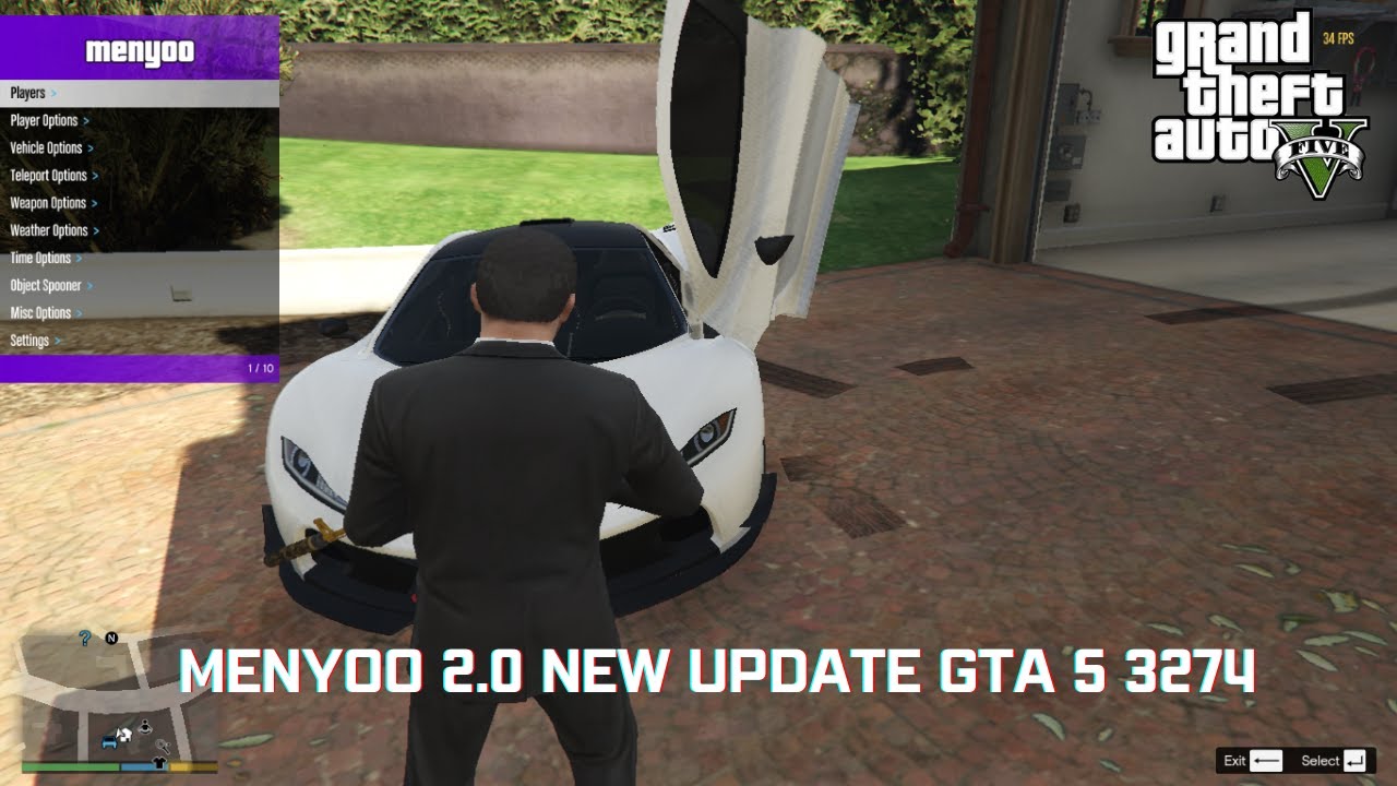 Tutorial Install Menyoo 2.0 Terbaru Gta 5 (3274)|2024 - YouTube