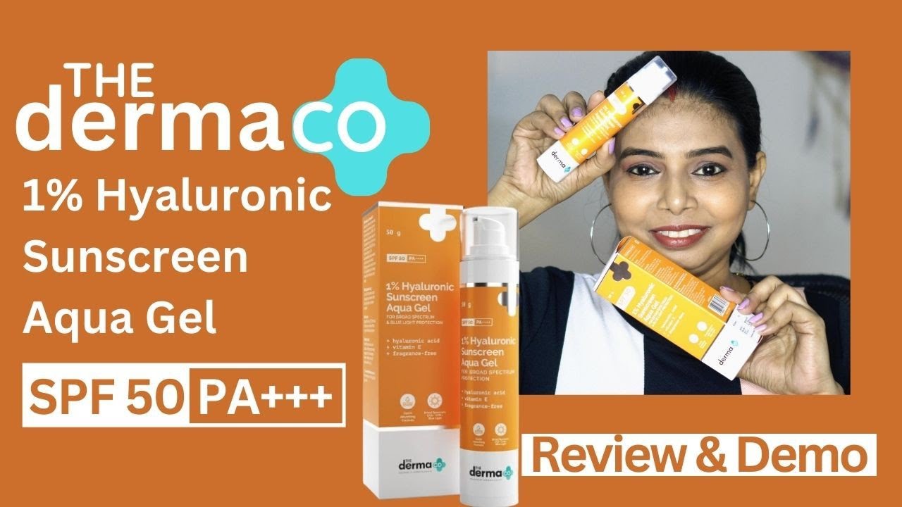 THE DERMA CO SUNSCREEN || BEST SUNSCREEN WITH SPF 50 PA+++ || BOARD ...