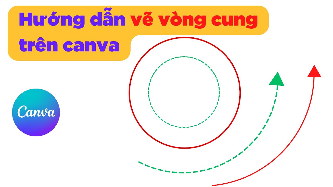 Canva: Cách Vẽ Hình Vòng Cung - YouTube