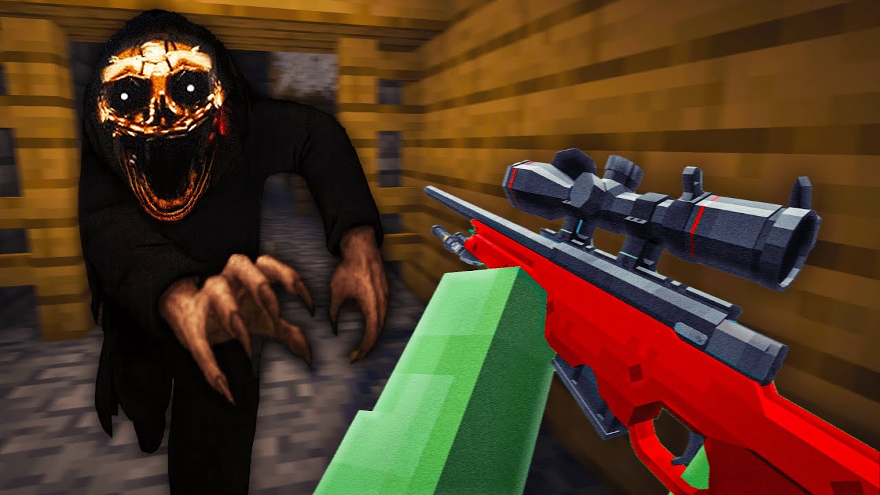 Hunting Minecraft’s Scariest Mods with Guns - YouTube