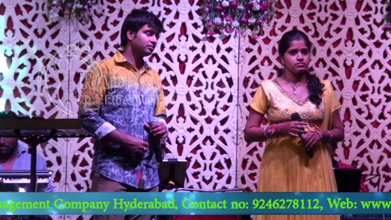 Pavani & Sri Teja Singer Kontha Kalam Kontha Kalam Song - Raju Events ...