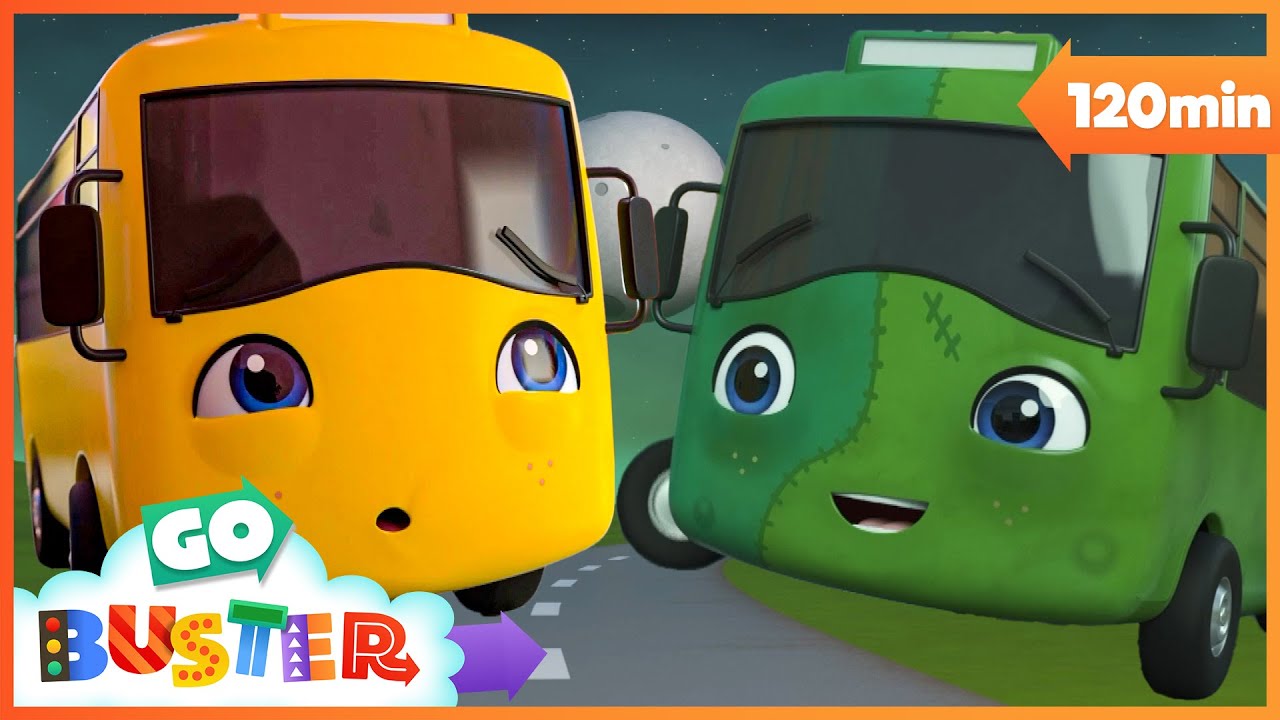 Buster Saves Halloween | Go Buster Halloween Cartoons | Moonbug ...