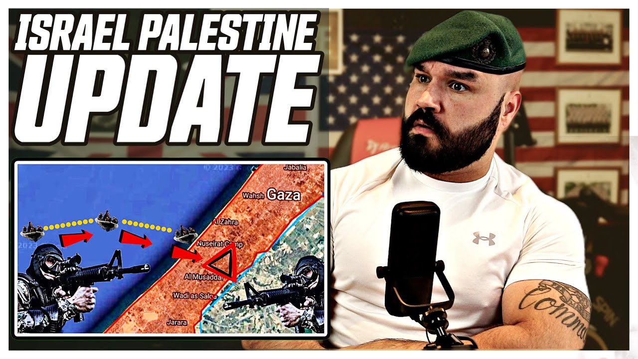 Israel Palestine Update - Commandos Storm Gaza in Night Raid! - YouTube