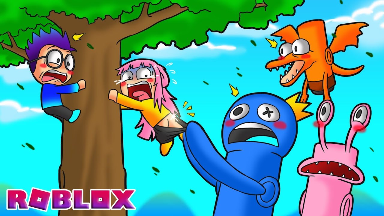 Miuuu dan Banana Mencari Krayon Rainbow Friend - YouTube