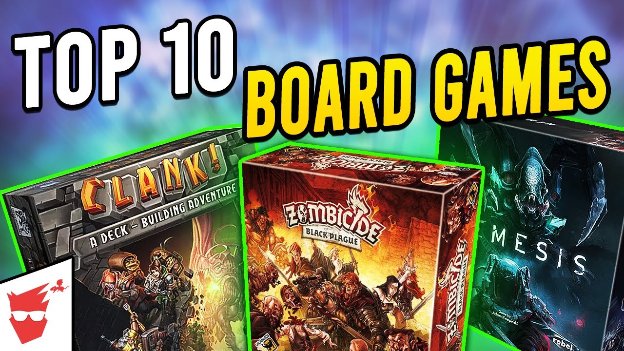 Top 10 Modern Board Games Of All Time 2021 - YouTube