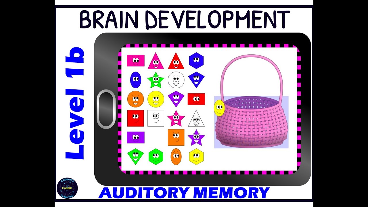 Auditory Memory Brain Development Activity Level 1b Boom™ Cards Preview ...