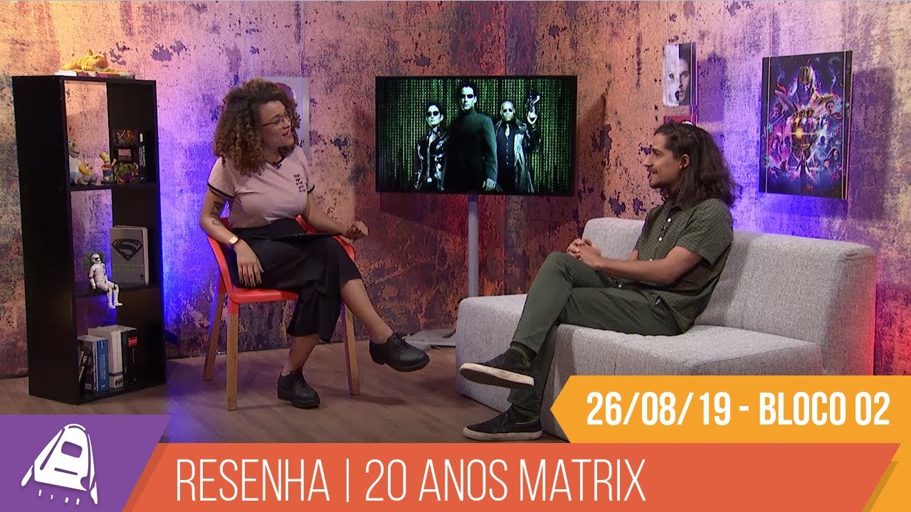 Capsula - Resenha | 20 anos Matrix - Bloco 02 - YouTube