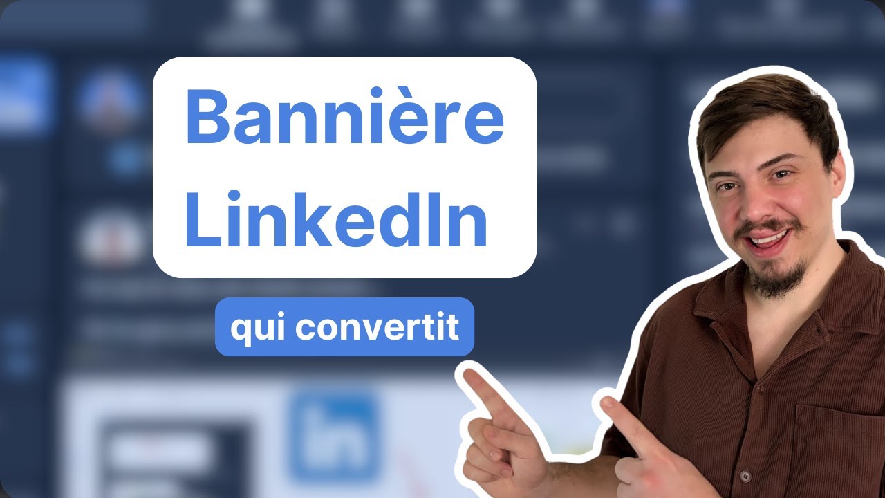 Comment créer une photo de couverture LinkedIn qui convertit - YouTube