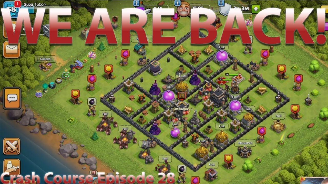 Crash Course in Clash of Clans Episode 28 - YouTube